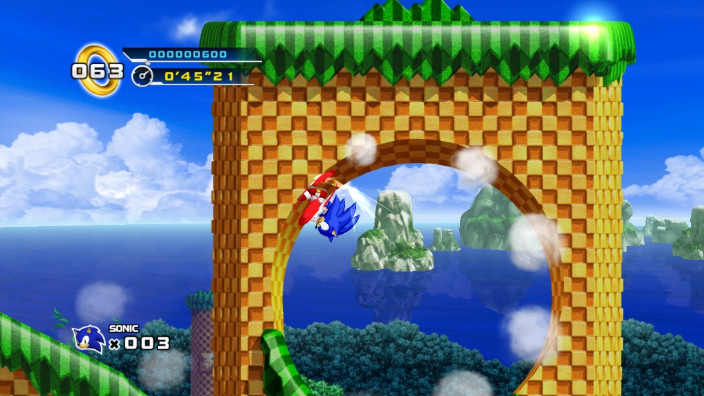 Novas imagens e vídeos de Sonic 4