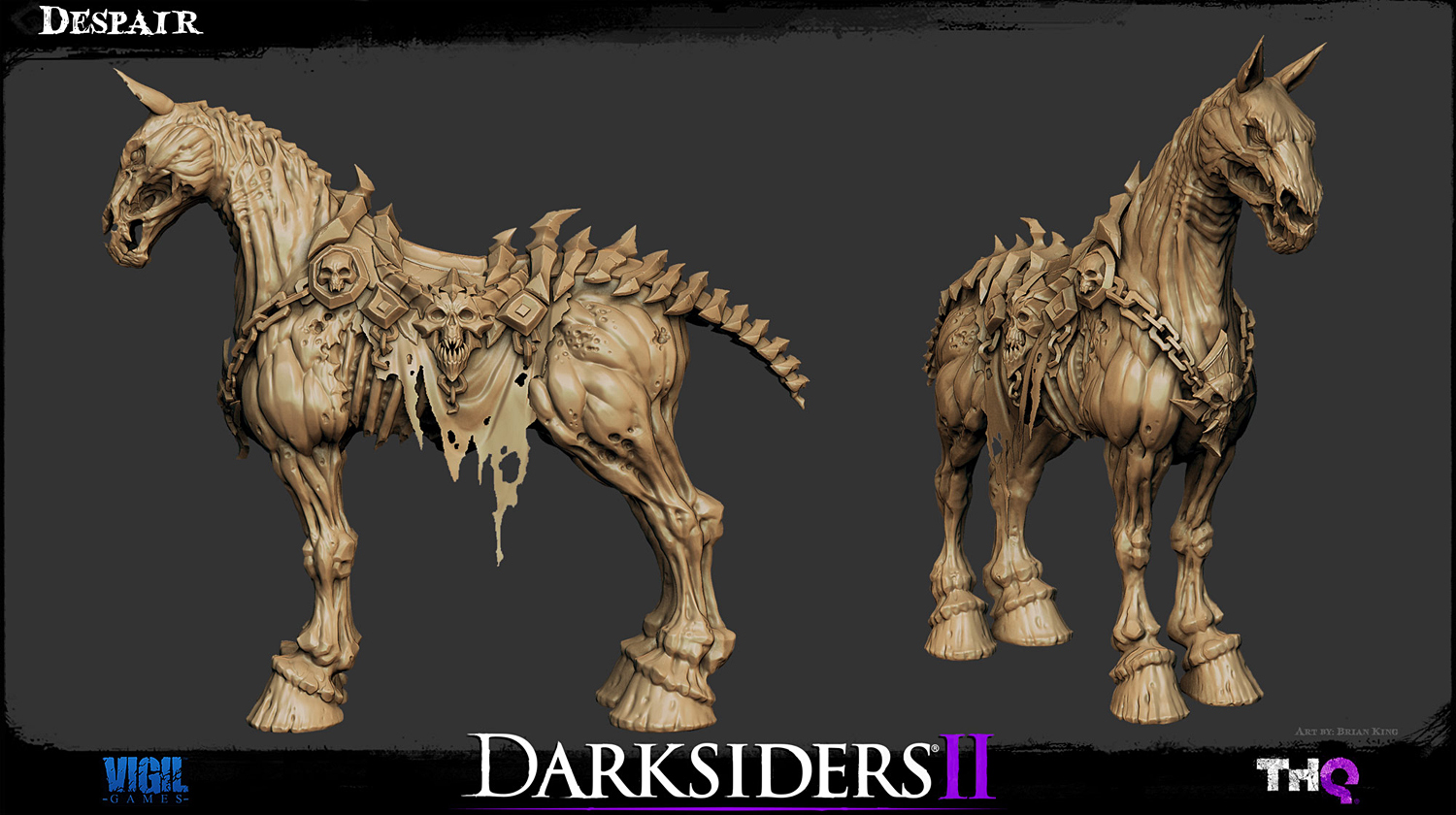 Renders 3D de Darksiders II – Select Game