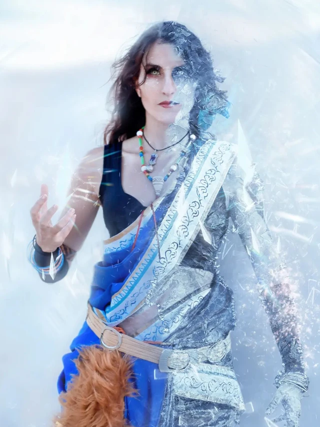 Cosplay incrível da Fang, de Final Fantasy XIII, da Rach