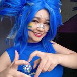 Belo cosplay da Misa Amane, de Death Note, da Fernanda Sunhee