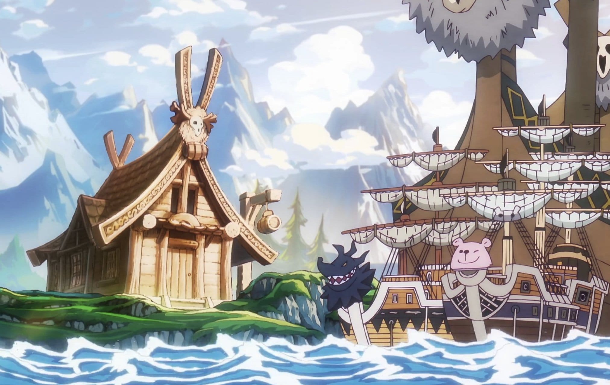 Spoilers de One Piece 1128 trazem personagem misterioso (um "Deus do ...