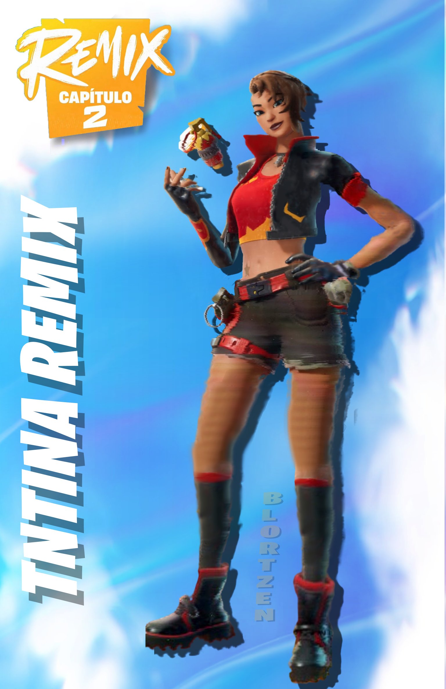 Fortnite Remix Capítulo 2: Novos visuais da TNTina e Midas Miáusculo vazam