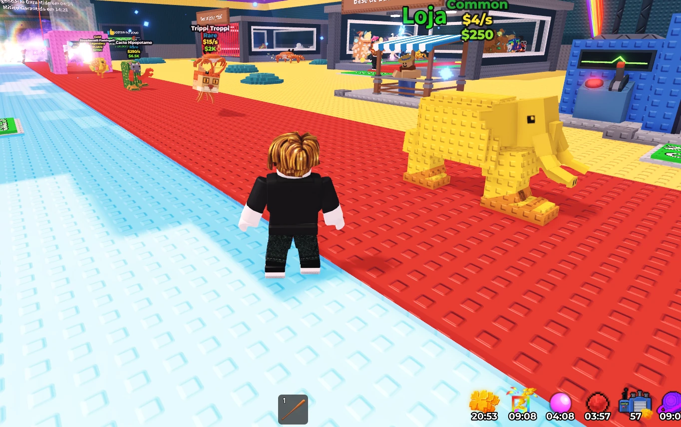 Roblox Roube um Brainrot: Veja os brainrots raros, épicos, lendários e o mítico que eu consegui ...