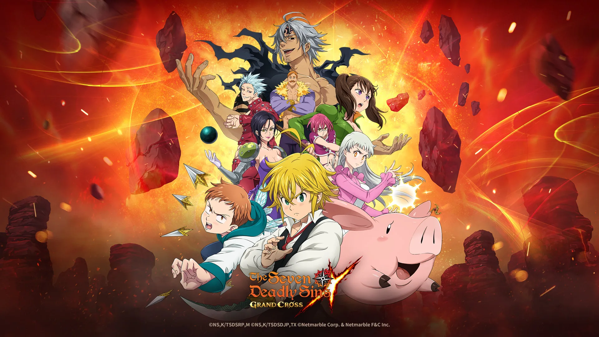 7DS Grand Cross - Novos códigos e cupons de outubro de 2025 (inspirado em The Seven Deadly Sins)