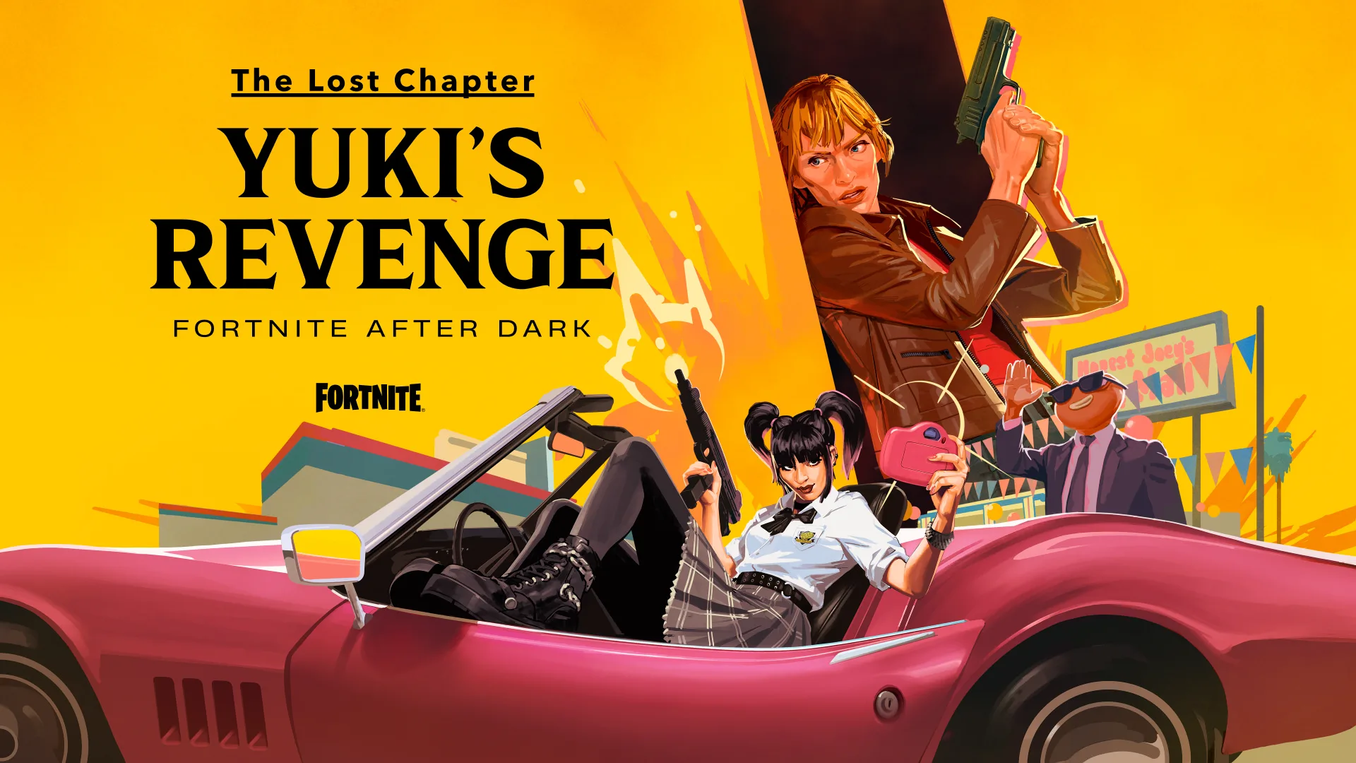 Kill Bill in Fortnite: Chapter 7 Teaser features Yuki and Beatrix Kiddo