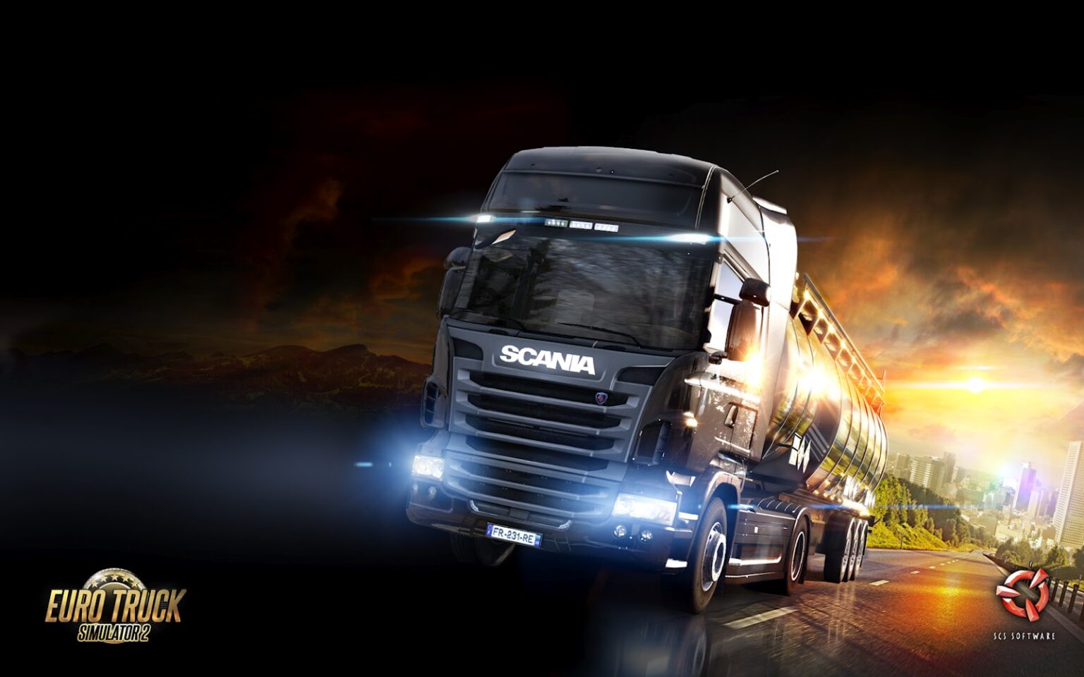 Progressão de Euro Truck Simulator: os primeiros trabalhos, jogando ...